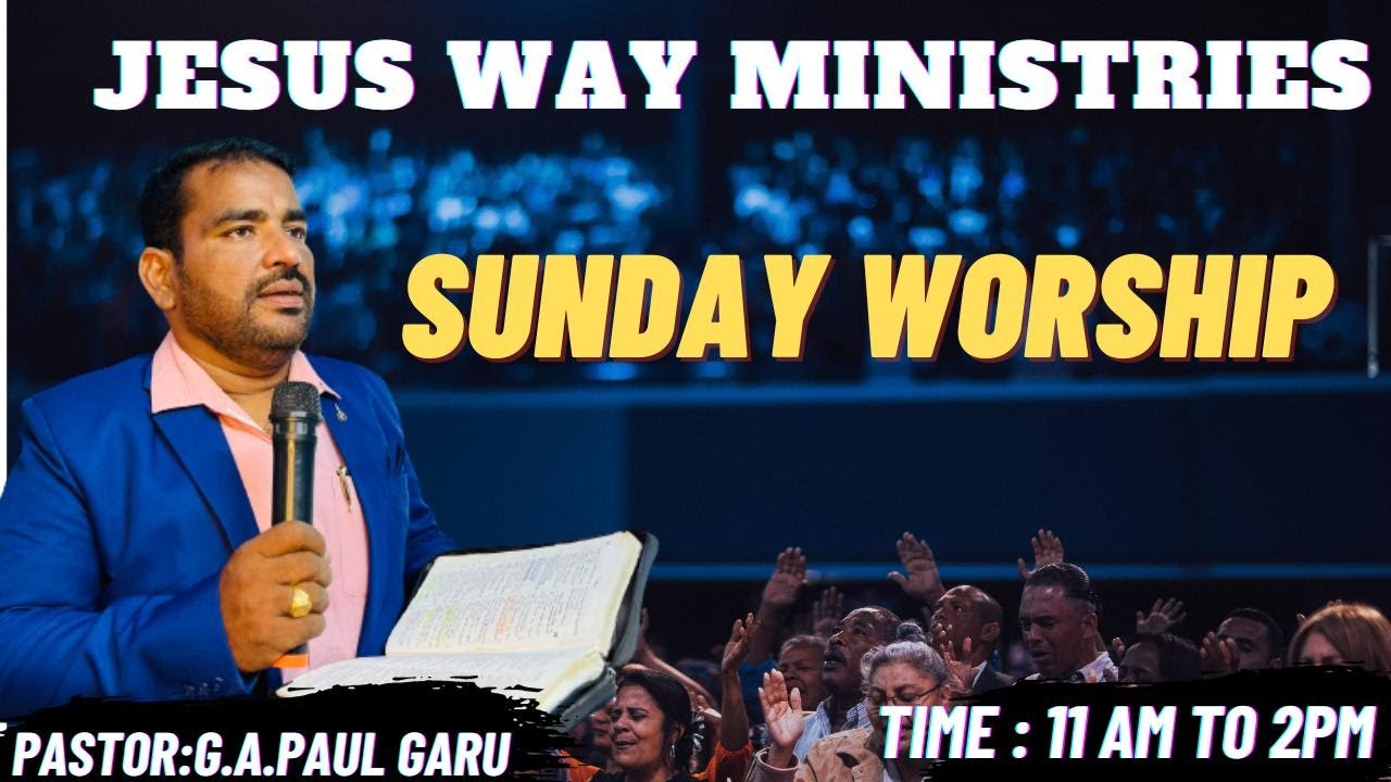 --JESUS WAY MINISTRIES- Sunday worship--12/11/2023 - YouTube