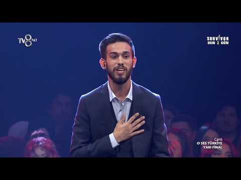 Soner Kip - Bir ayrılık bir yoksulluk bir ölüm - O Ses Turkiye Yarı final 2. tur 14 02 2020