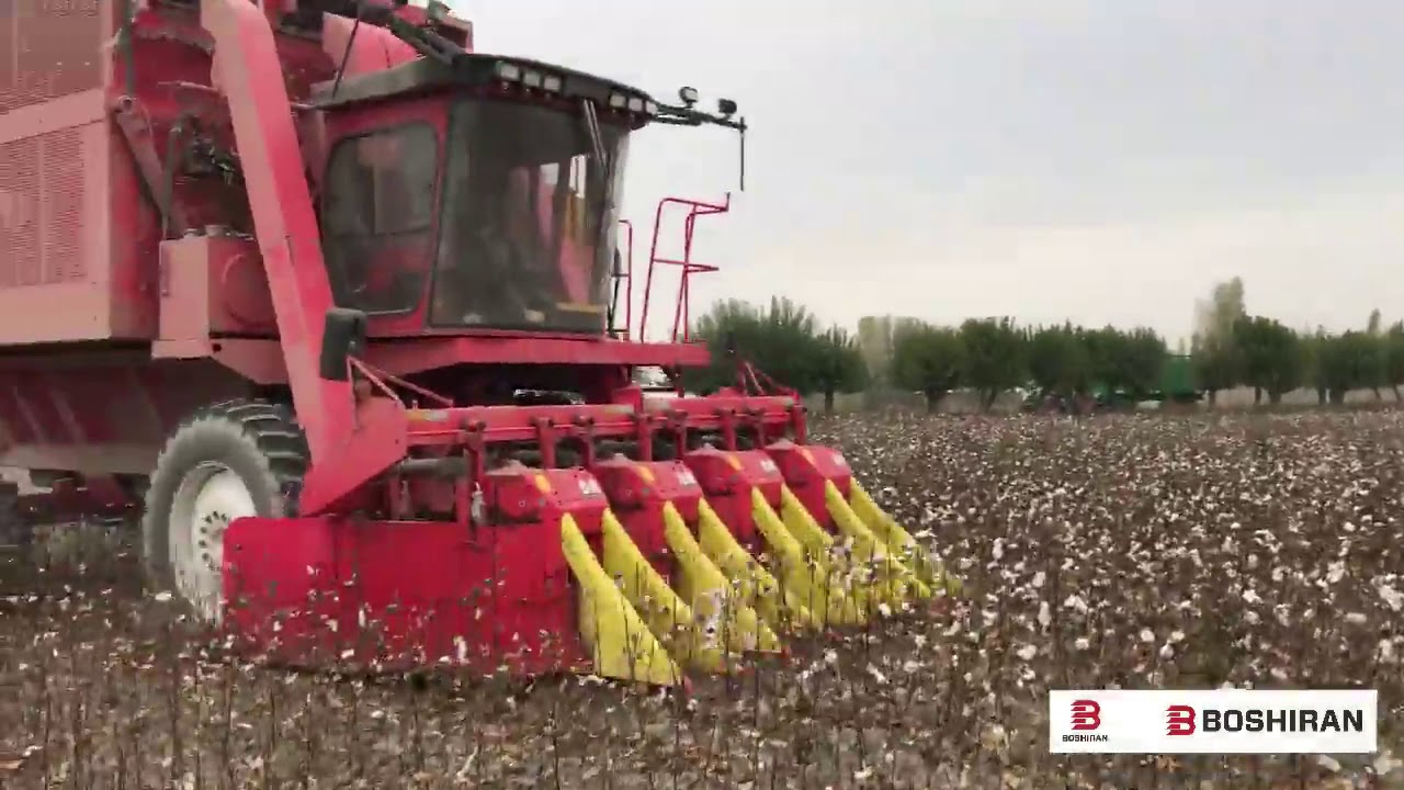 Cotton Picker Cotton Harvester Cotton Combine - YouTube