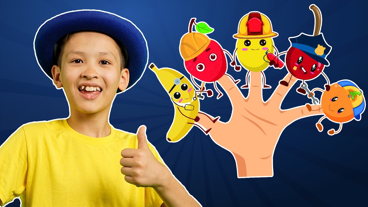 Boo-boo Fruit Finger Family | Kids Song - YouTube