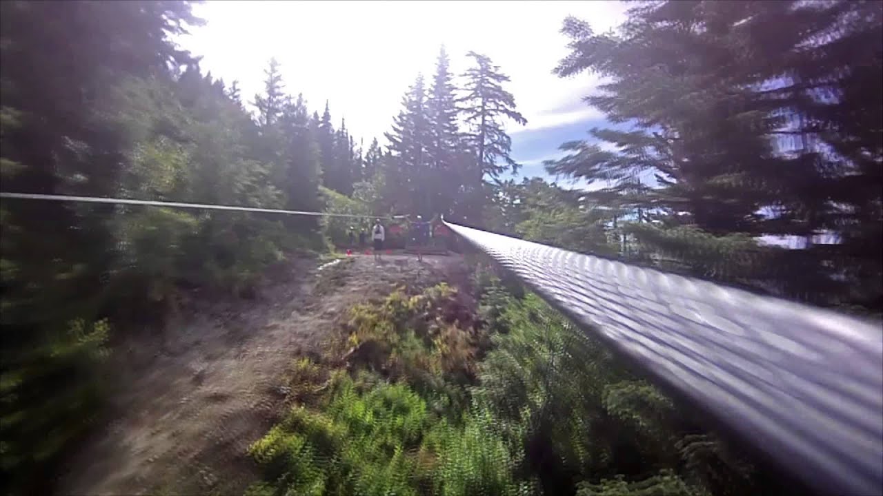 Zip Line Tour at Whitefish Mountain Resort - YouTube