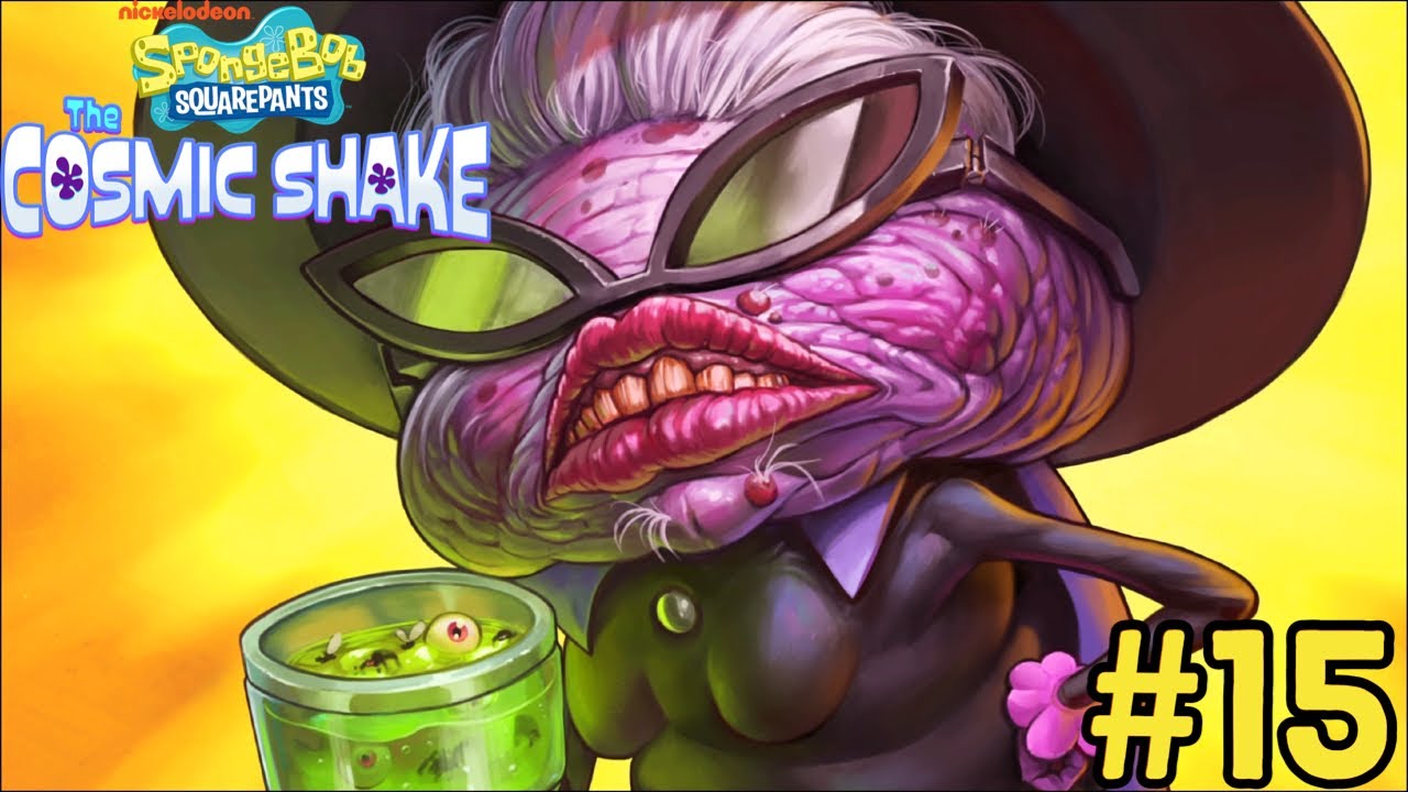 Spongebob The Cosmic Shake Creepy Witch Helps Us Out Part 15 Youtube