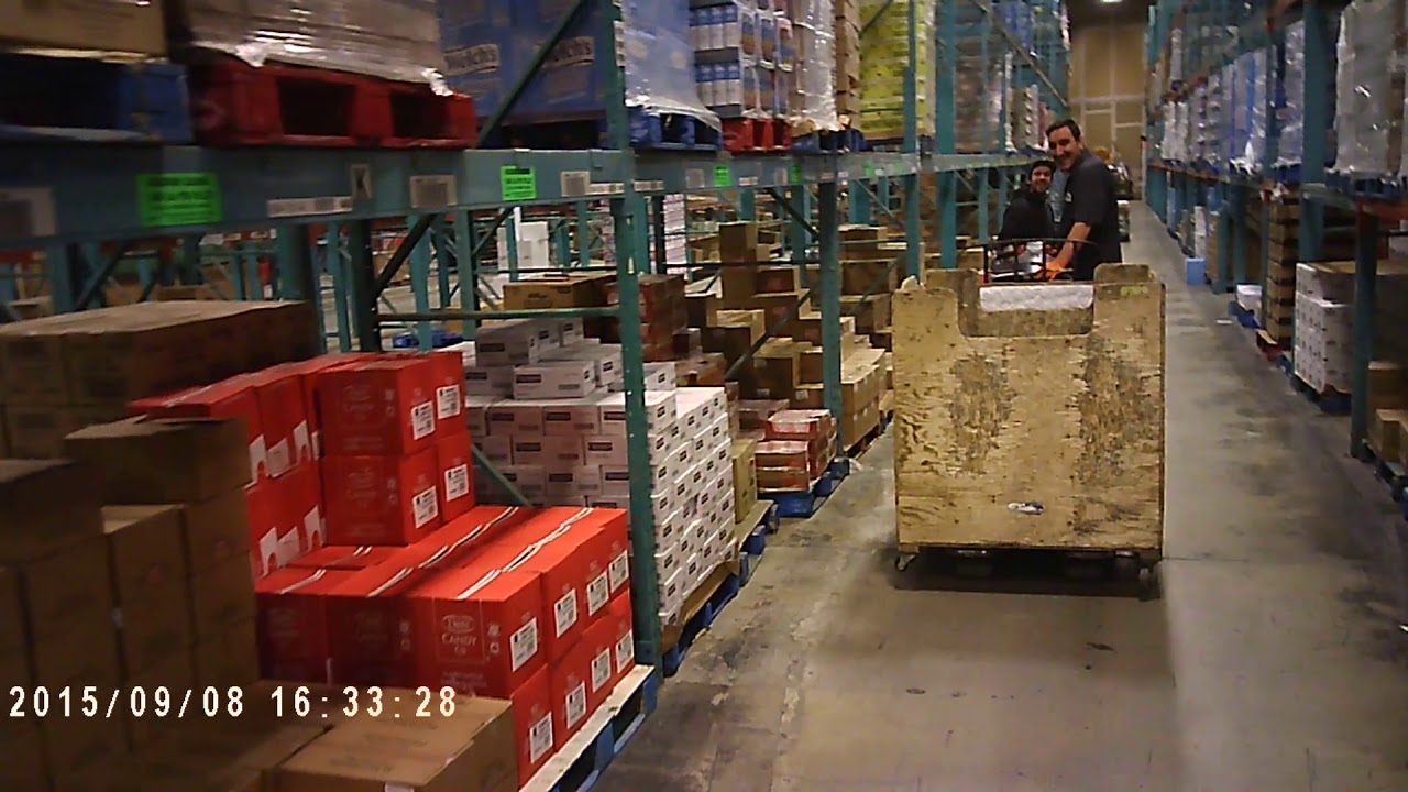 A Day in the Life of a Warehouse Order Picker - YouTube