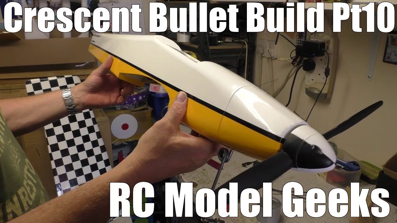 PB Models Crescent Bullet Build Pt10 RC Model Geeks - YouTube