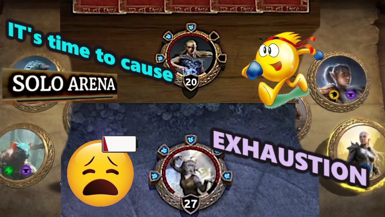 ES Legends - Solo Arena 5 - Sometimes you need to Exhaust them - YouTube