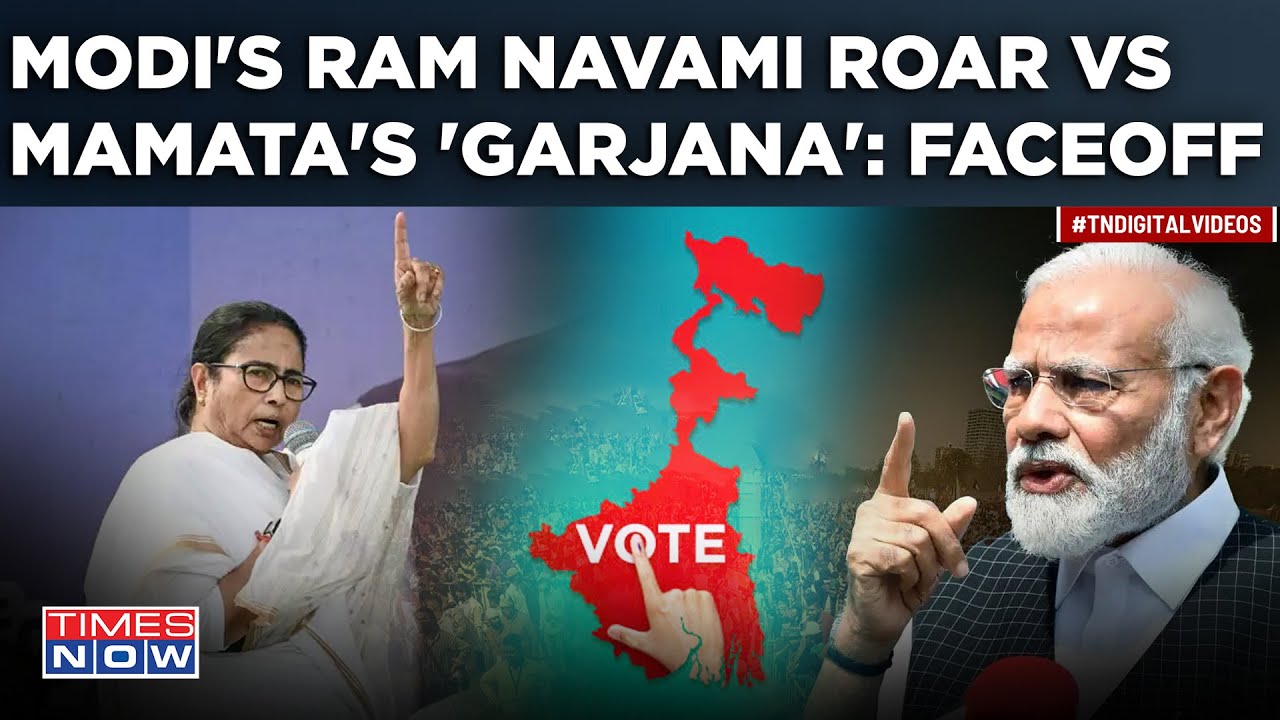 Watch Modi VS Mamata In Bengal: PM's Roaring Ram Navami Attack| Can BJP ...