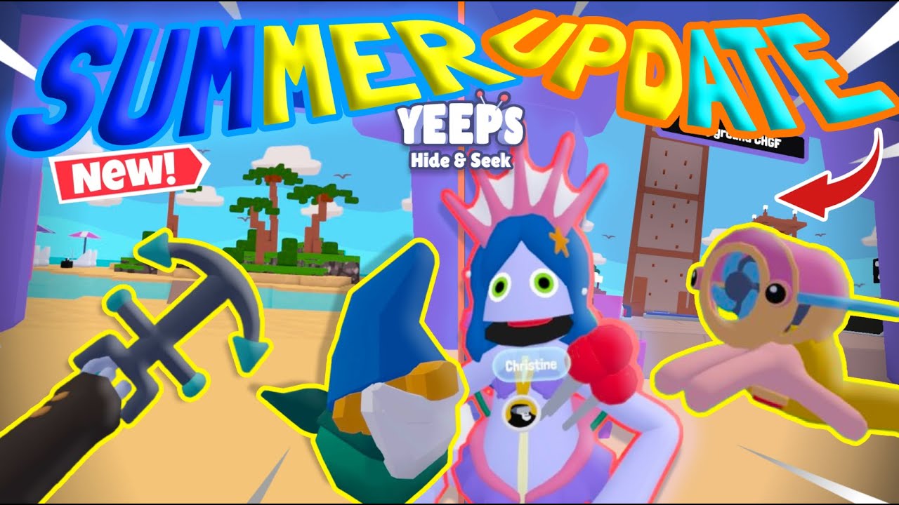 Yeeps New OCEAN BIOME UPDATE!!! (NEW SWIMMING + NEW GADGETS) - YouTube