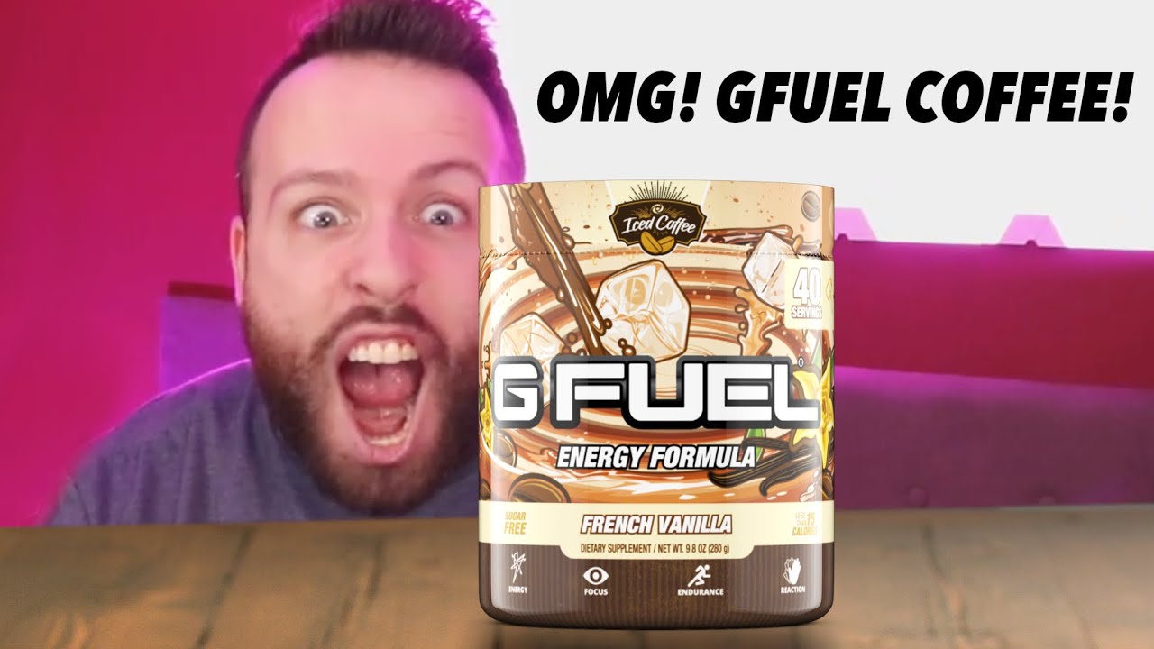 How to drink the *NEW* GFUEL COFFEE French Vanilla! - YouTube