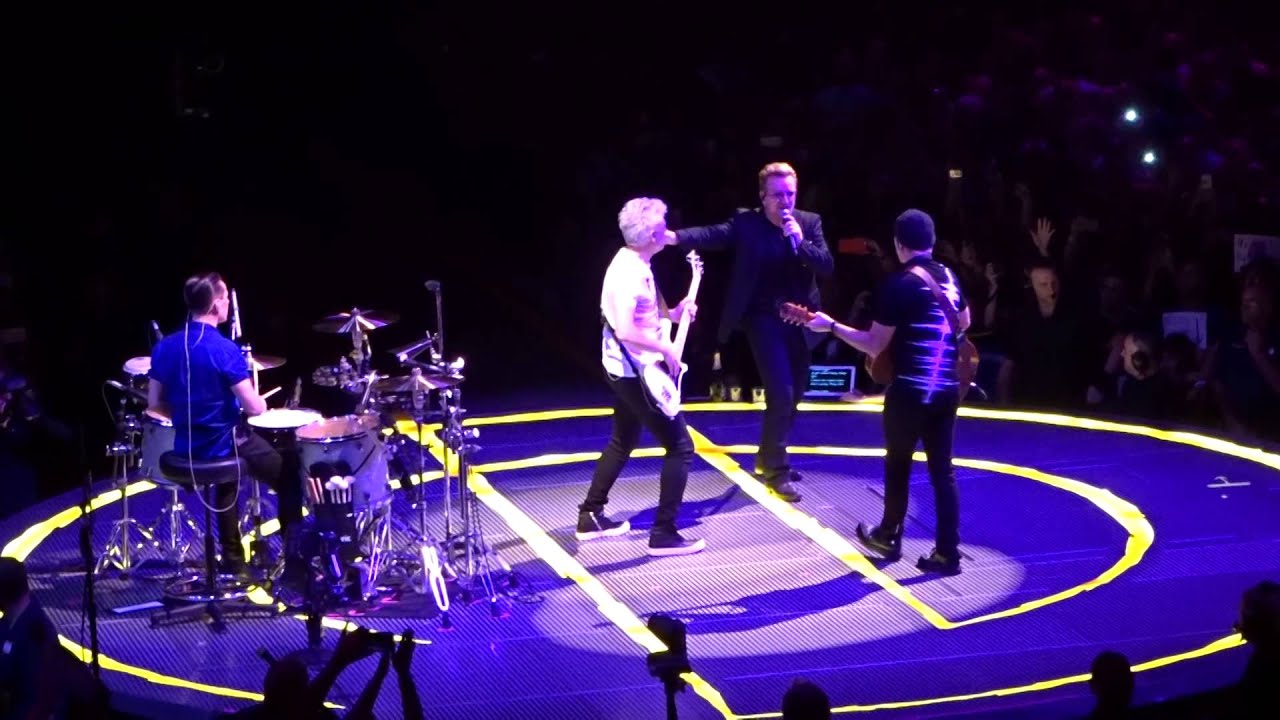 U2 - Trash, Trampoline & the Party Girl - MSG NYC 7/31/15 New York City ...