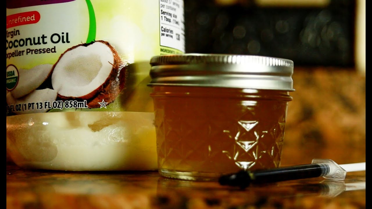 How to Make Medical Grade, Infused Coconut Oil - YouTube