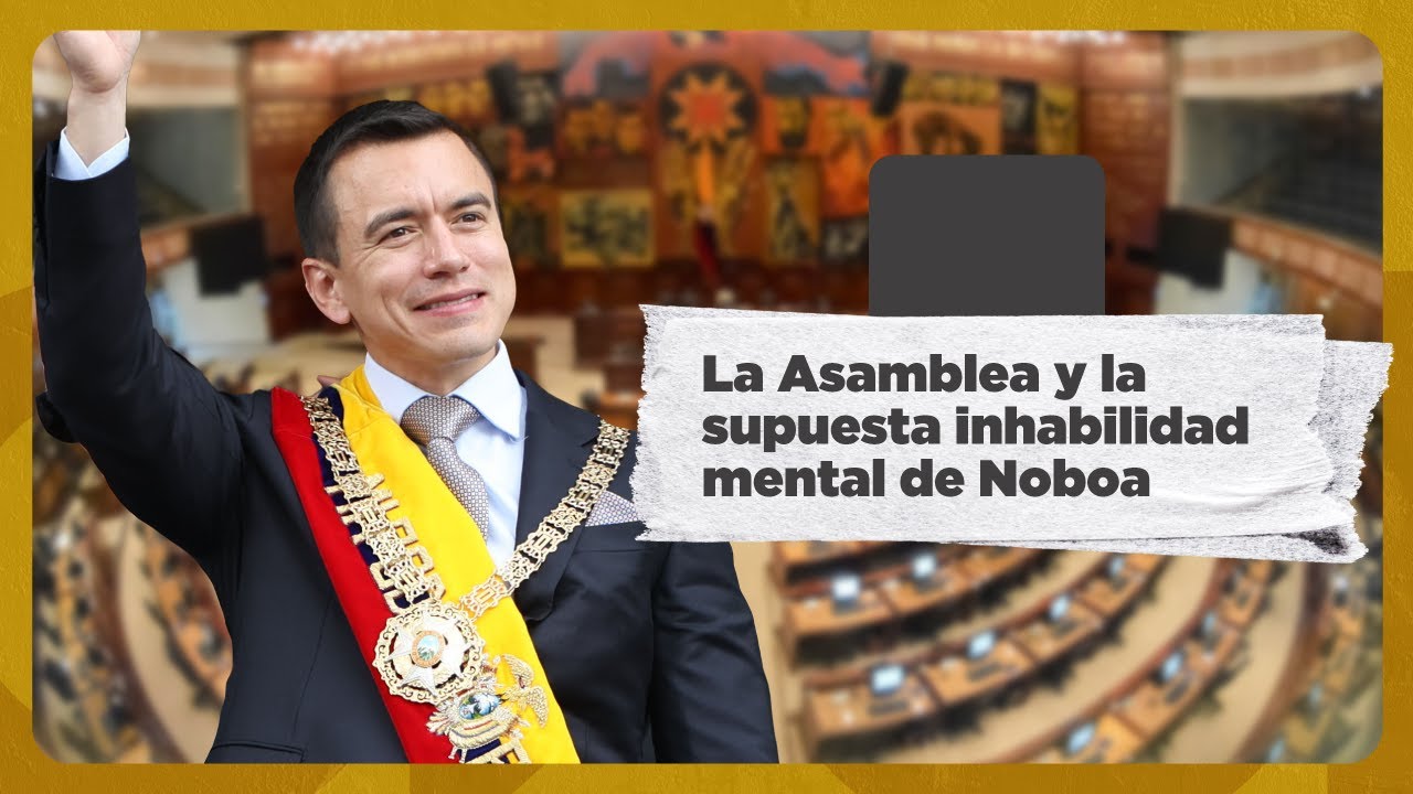 ¿La Asamblea quiere declarar “loco” a Noboa? - YouTube