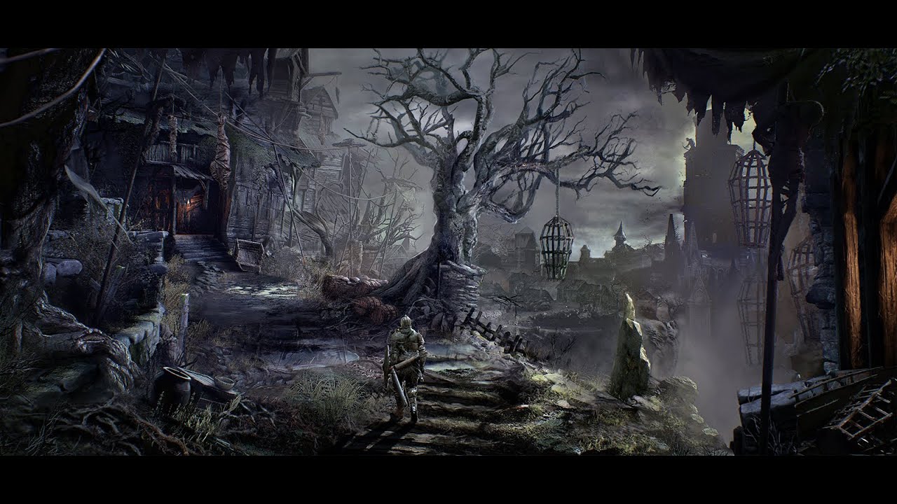 Can't sleep? Let's take a walk in Undead Village together | Dark Souls ...