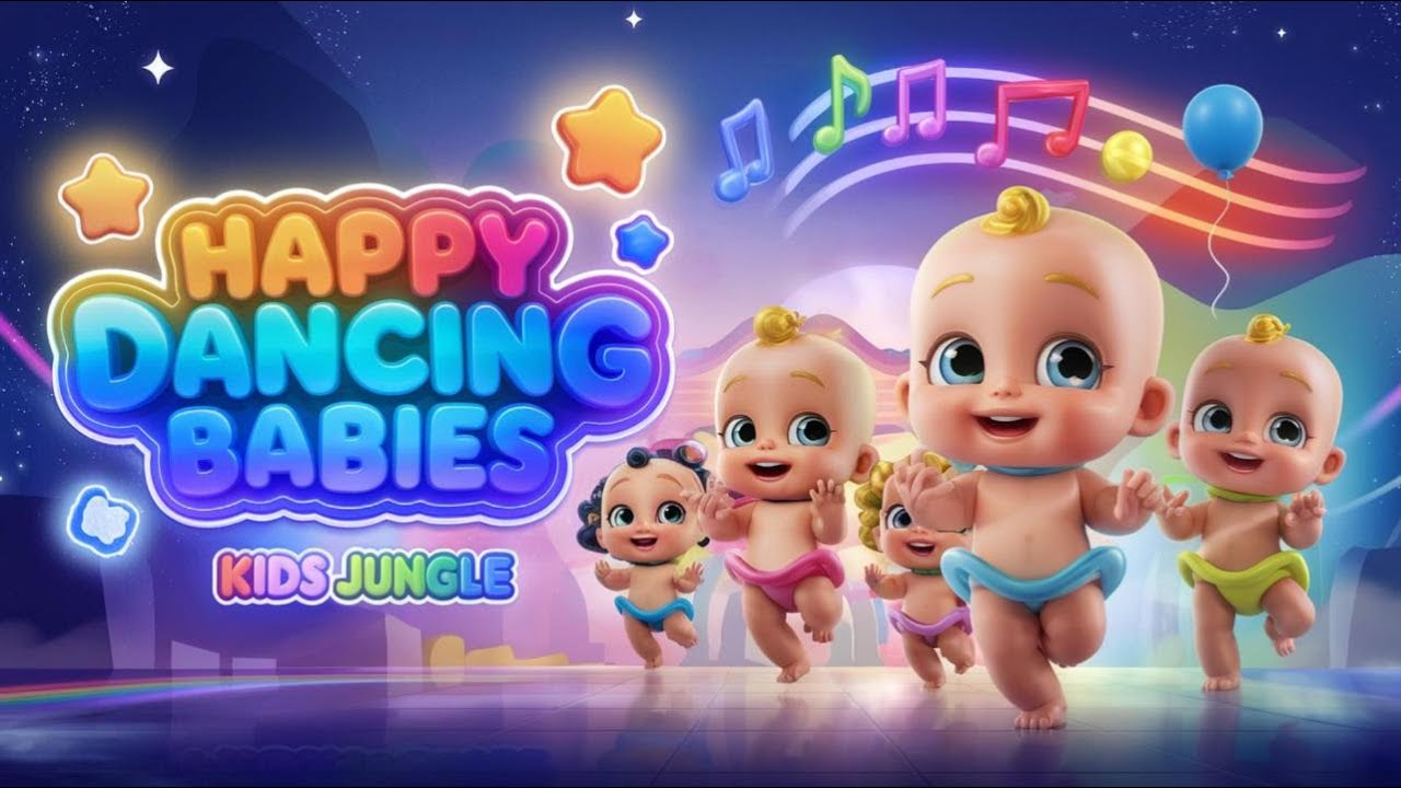"Happy Dancing Babies | Fun Dance Song for Kids and Toddlers" # ...