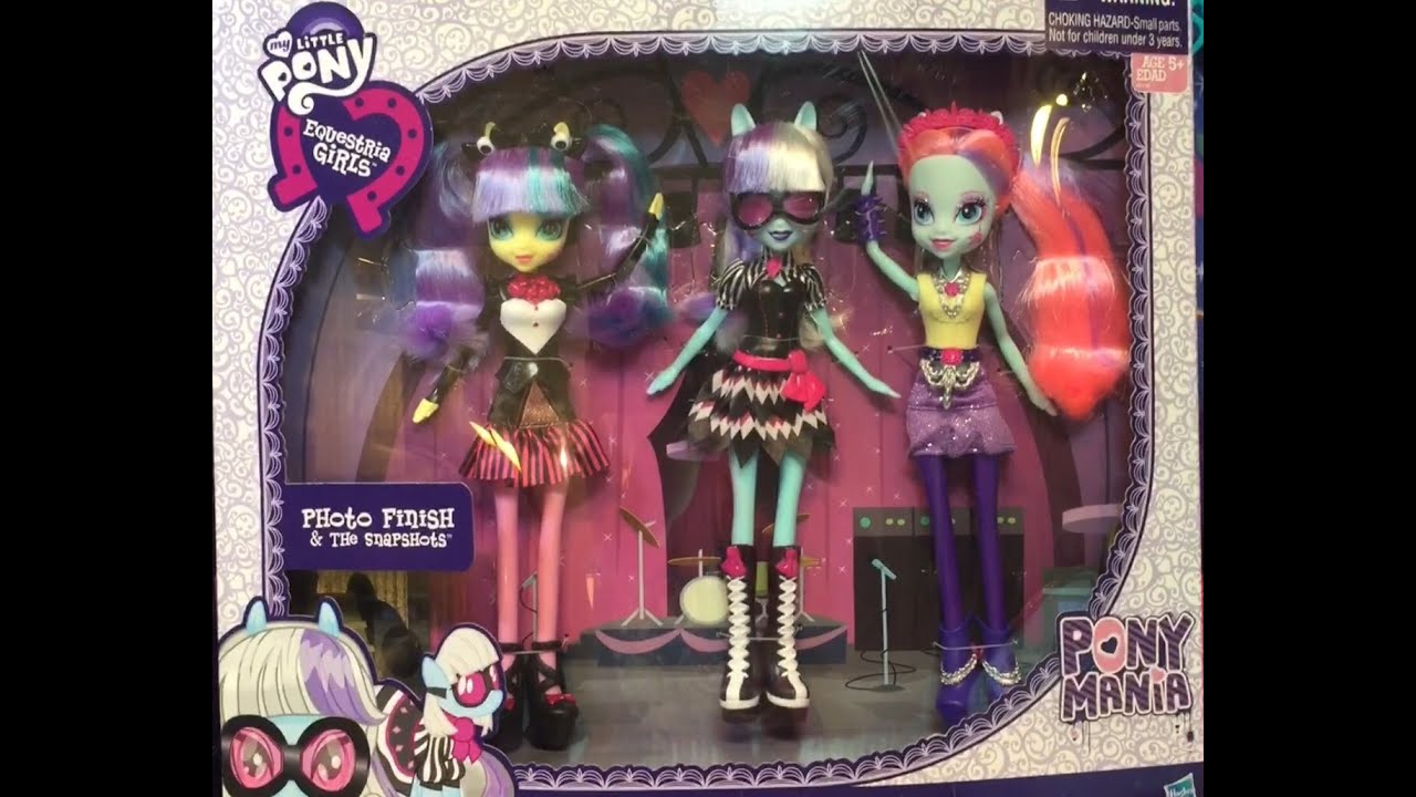 Photo Finish & The Snapshots Violet Blurr Pixel Pizzaz My Little Pony ...