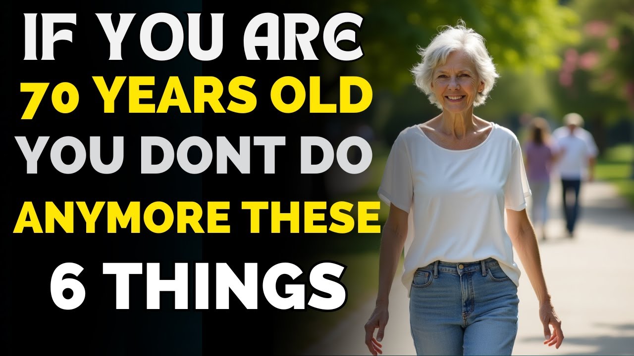 As You Age Past 70, These 6 Things Are No Longer Essential for a ...