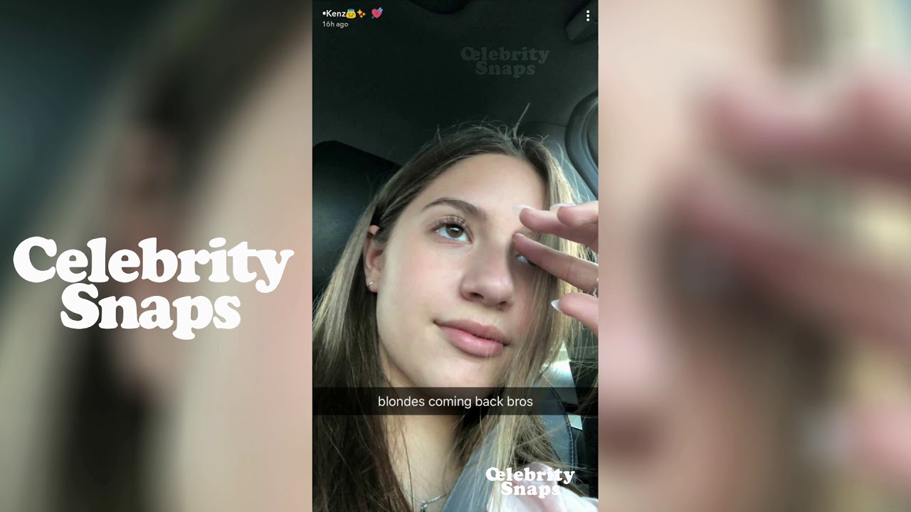 Mackenzie Ziegler Snapchat Stories | February 5th 2018 | - YouTube