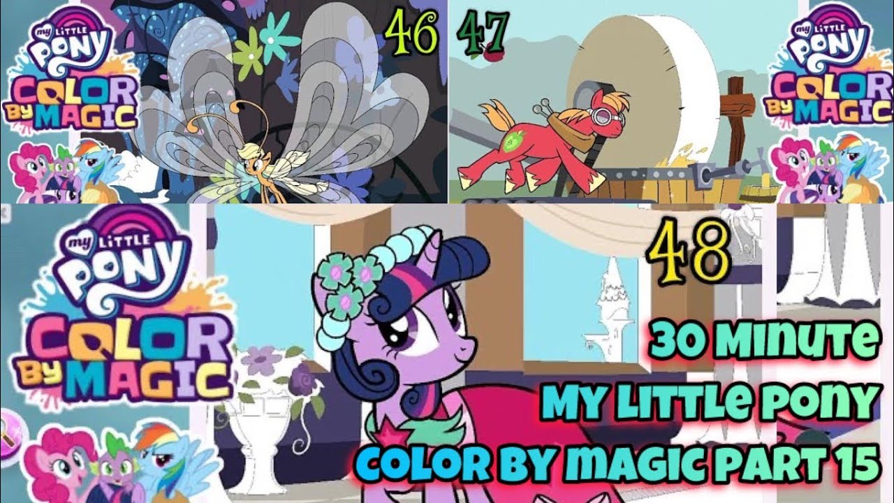 Little Pony : Color By Magic | Twilight Sparkle At The Gala 🎊🎉Part 15 # ...