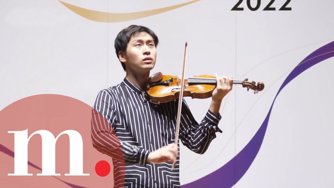 Singapore International Violin Competition - Tomotaka Seki (1st round ...