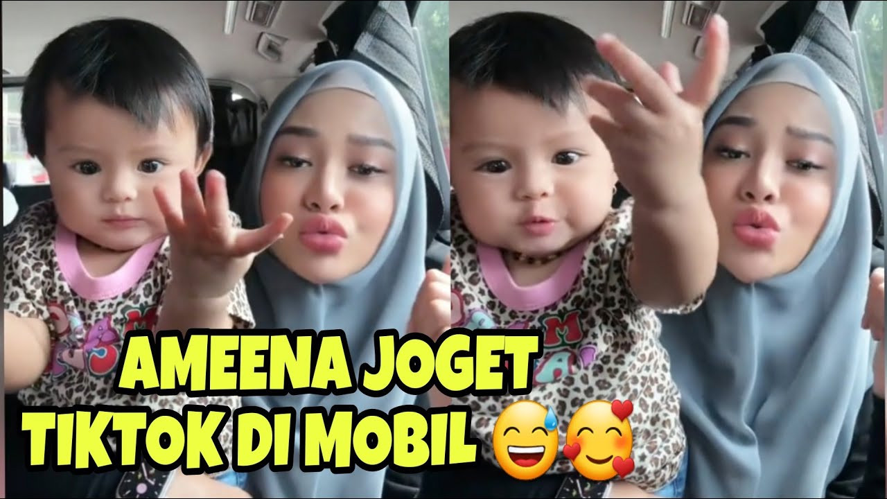 Live Amena & Aurel Hermansyah Joget Tiktok Di Mobil ! - YouTube