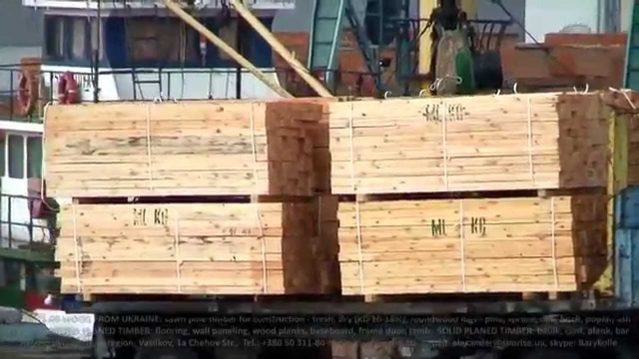 Exports of fresh sawn pine timber / lumber from Ukraine. Imports in ...