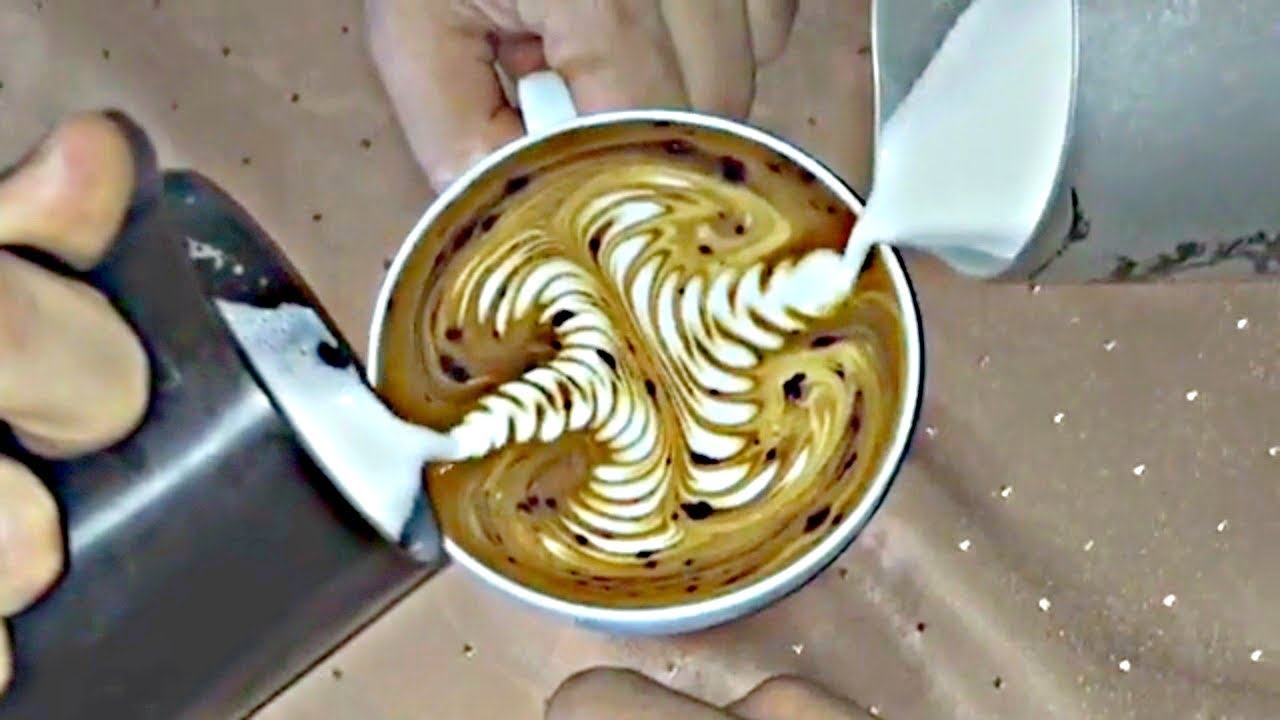 Satisfying Barista Training Compilation | The Coffee Shop | Chill Jazz ...