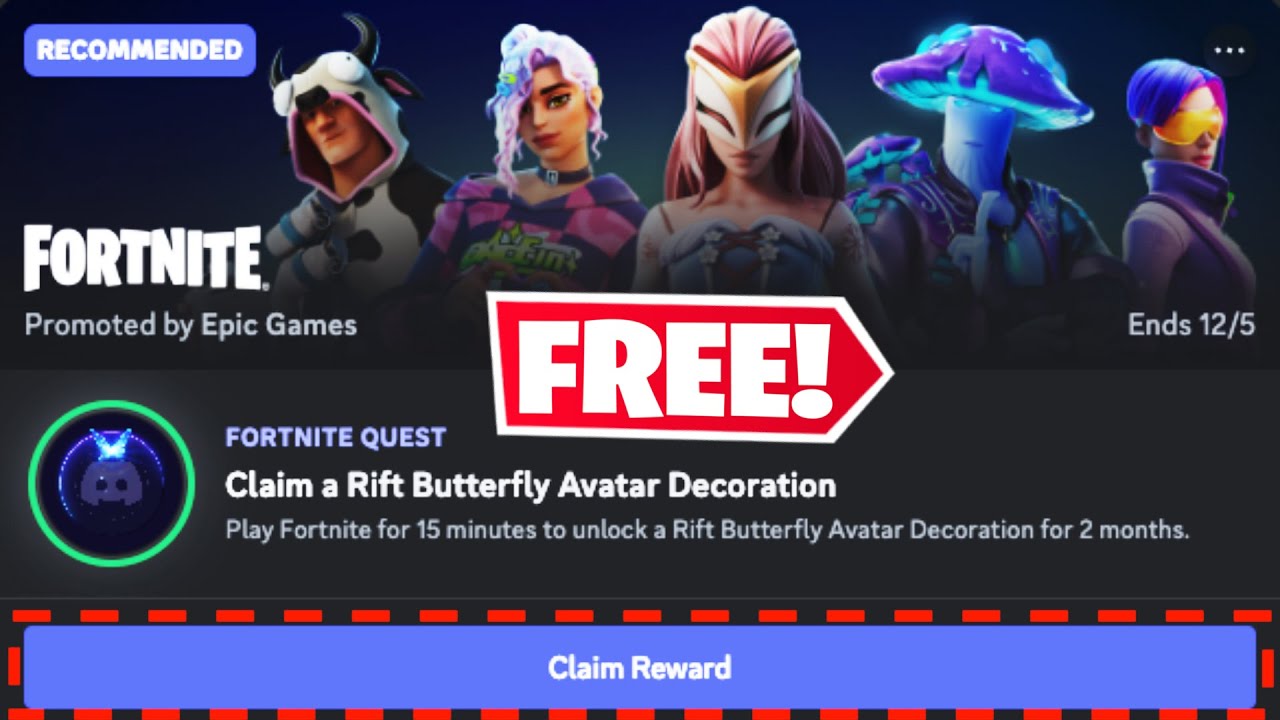 How to Unlock the Fortnite *Rift Butterfly* Avatar Decoration on ...