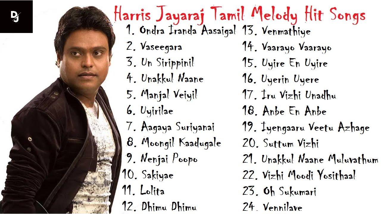 Harris Jayaraj Tamil Hits Tamil Songs | Harris Jayaraj Melody Songs ...