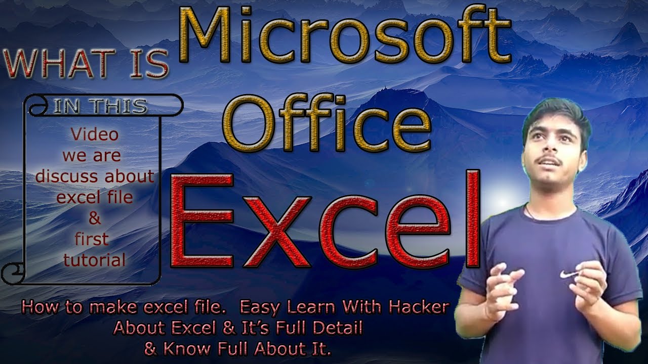 What is ms excel || Basic Knowledge of MS Excel || MS Excel || Excel Tutorial for Beginners in ...