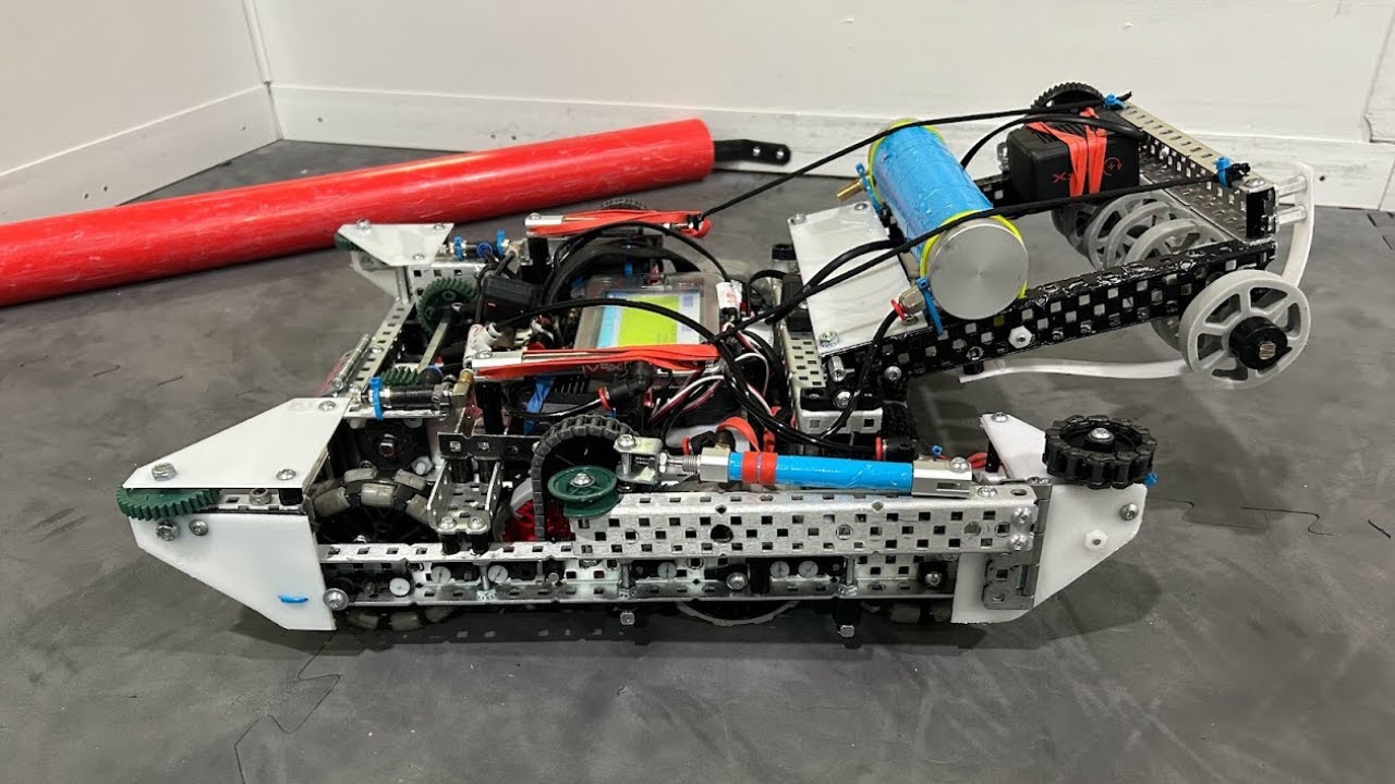 Vex 2055A | Descore Bot Hook Climb Progress - YouTube