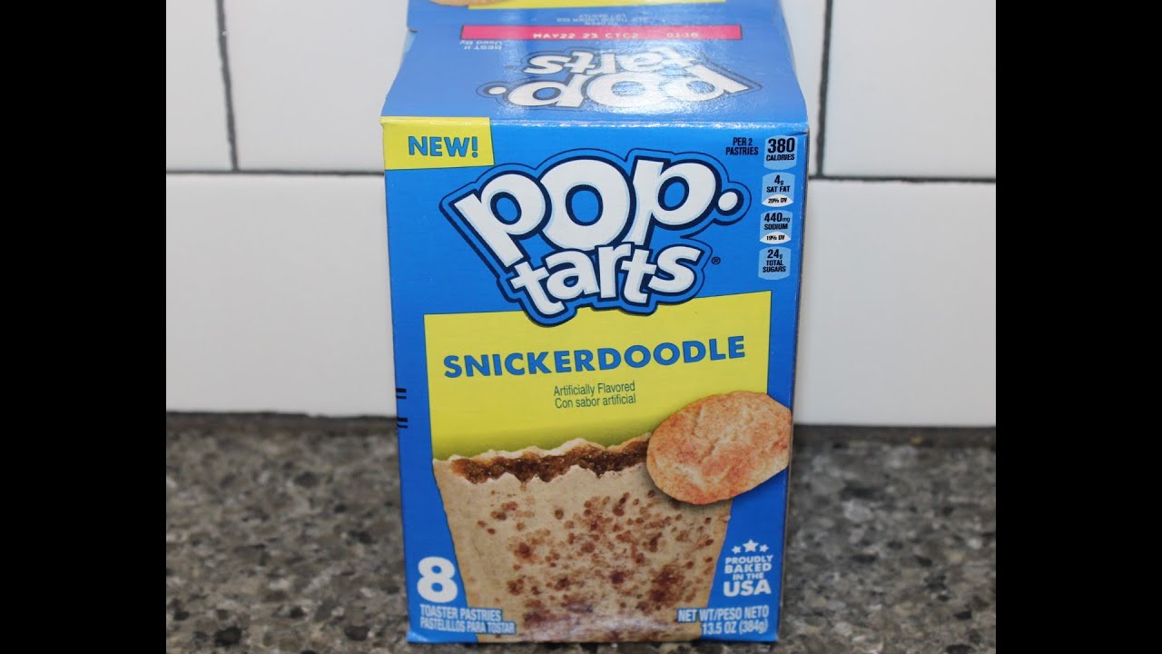 Snickerdoodle Pop Tarts Review YouTube snickerdoodle-pop-tarts-review-youtube