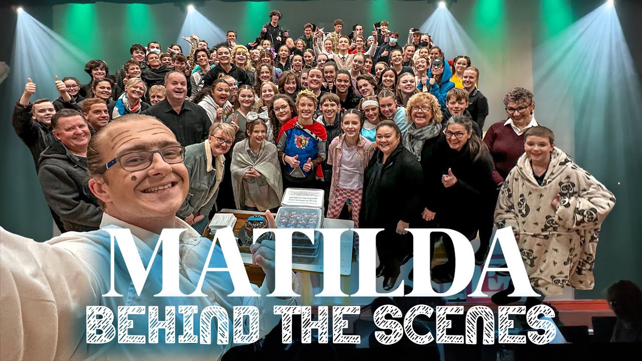 Matilda (The Musical) - Winmalee High School (BEHIND THE SCENES) - YouTube