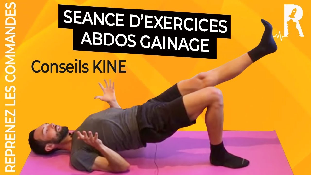 Gainage débutant : programme complet d'exercices - YouTube