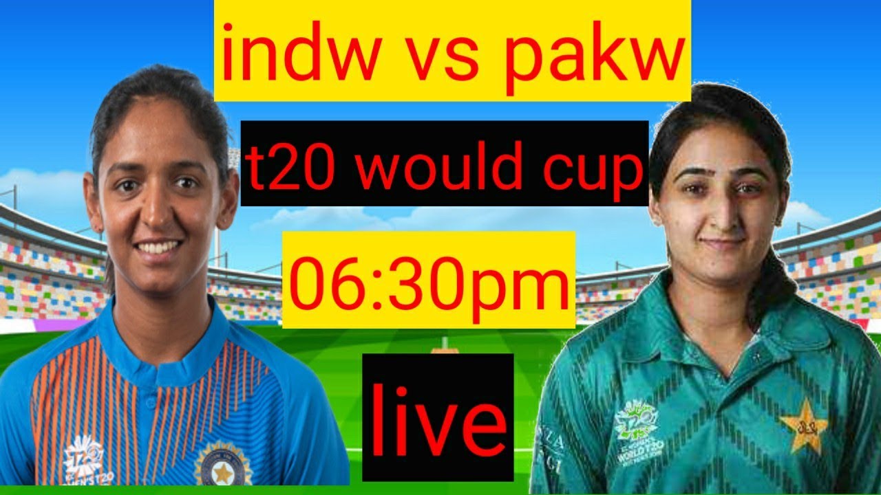 indw vs pakw. Icc t20 world Cup 2023. - YouTube