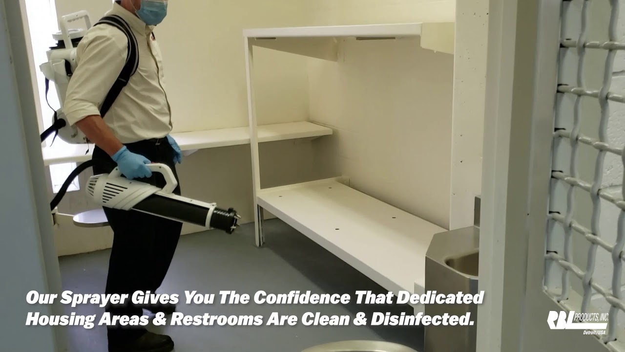 Disinfecting Correctional & Detention Facilities - YouTube