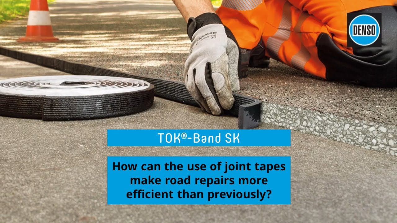 DENSO TOK®-Band SK: How can the use of joint tapes make road repairs ...