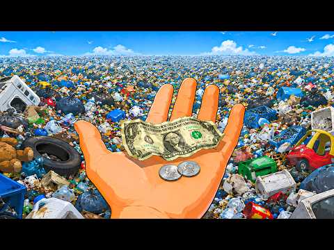 I got a job digging through garbage