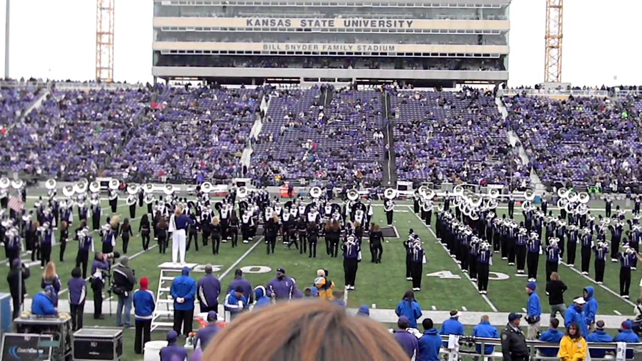 Pride of Wildcat Land K-State-KU Halftime Show - YouTube