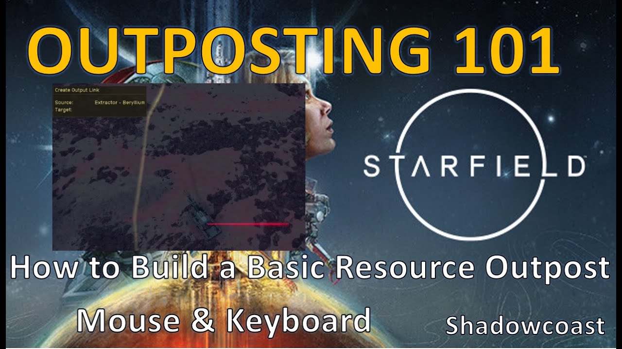 How to Build a Basic Outpost in Starfield! Overview of building ...