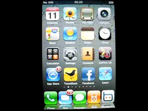 Multi tasking on Iphone OS3 - YouTube