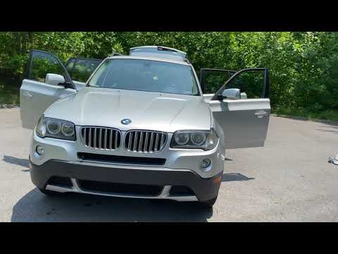 2008 BMW X3 3.0SI Silver
