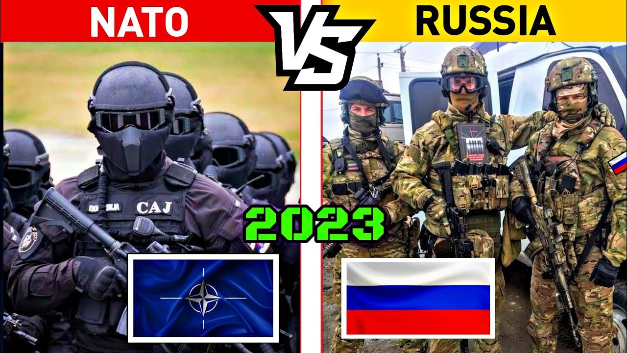 NATO vs Russia Military Comparison 2023 || Russia vs NATO Military ...