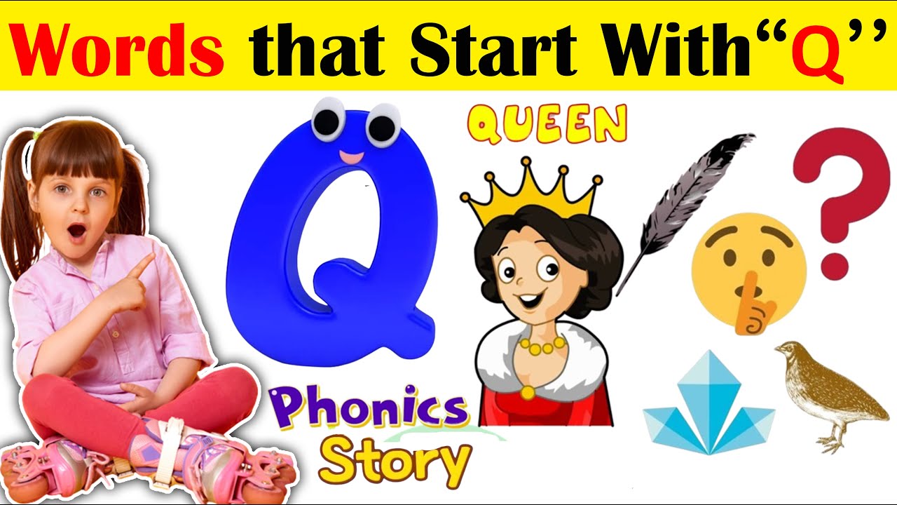 The Story of Letter Q | Alphabet Stories | ABC Phonics Song for Kids ...