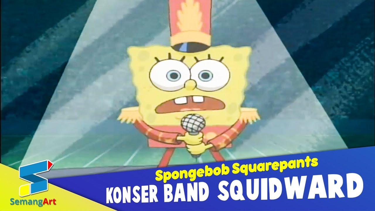spongebob squarepants konser band squidward - YouTube