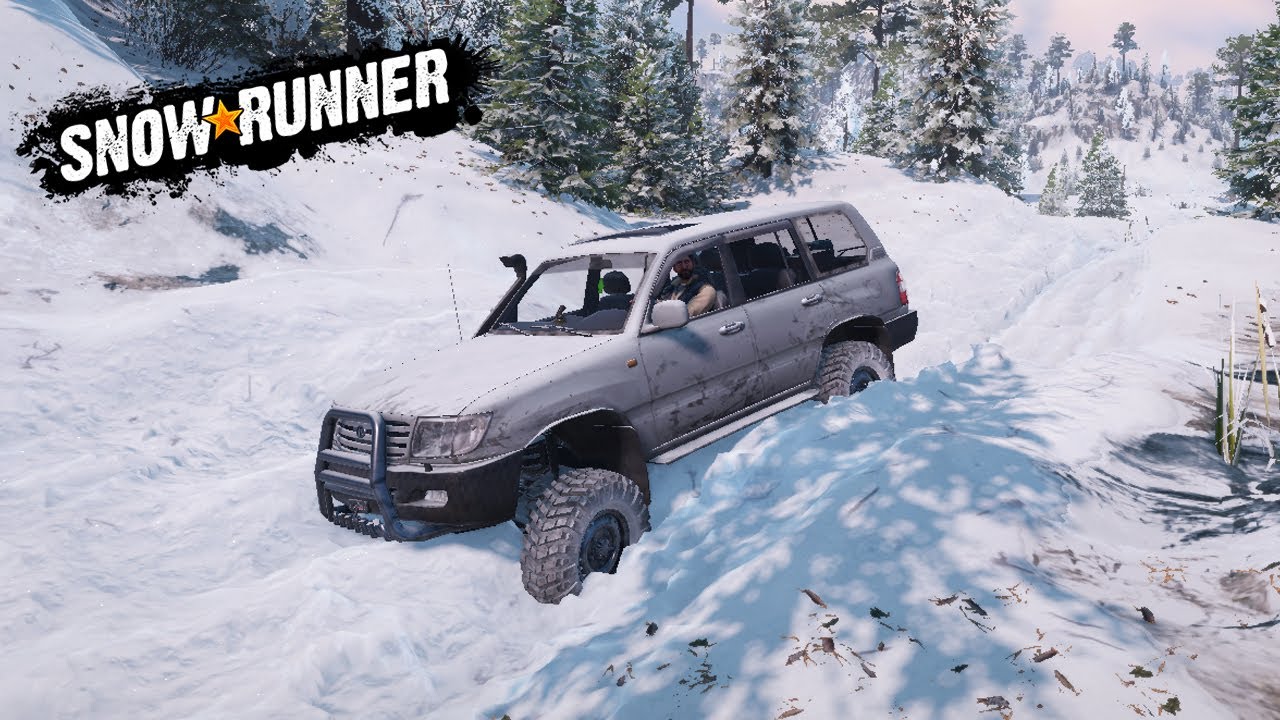 SnowRunner | Toyota Land Cruiser 105 - YouTube
