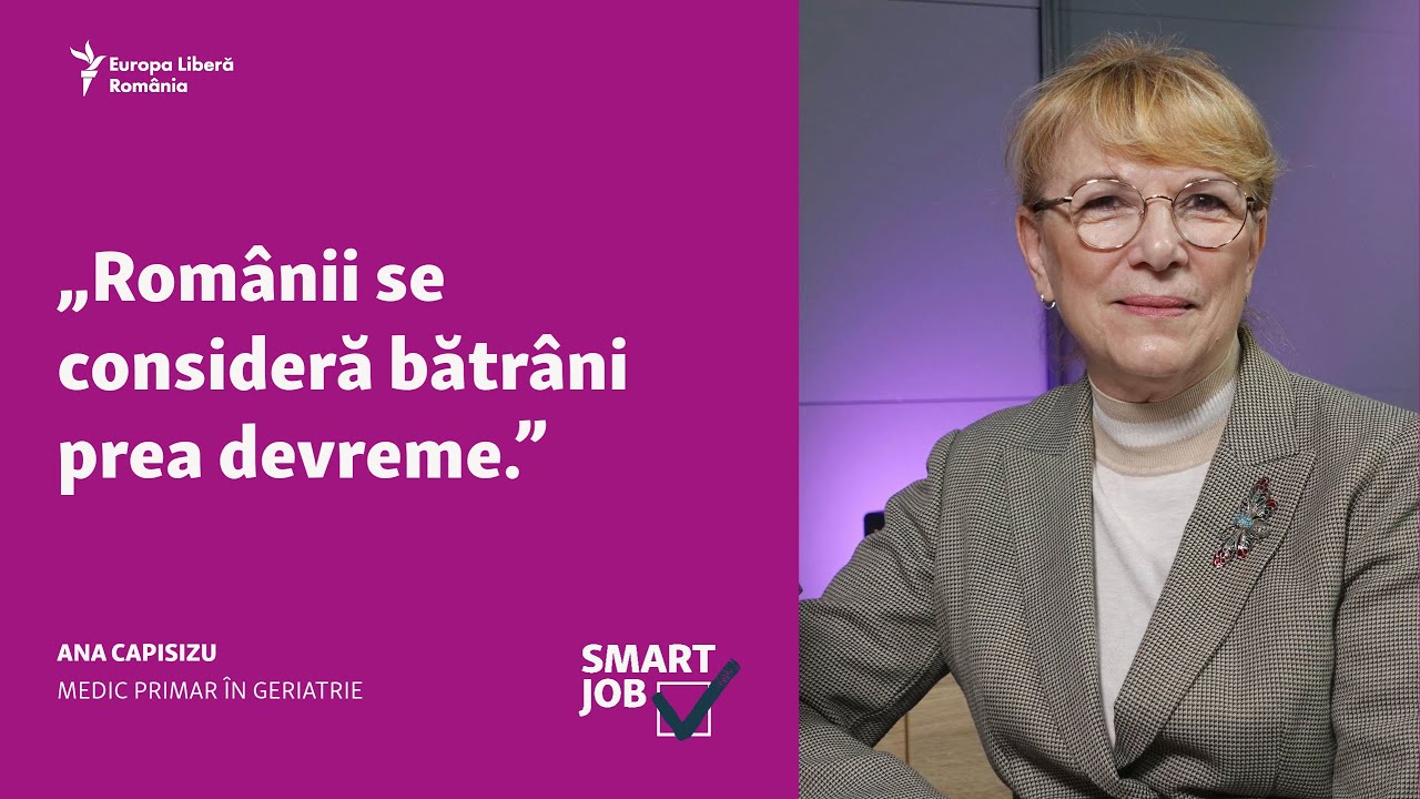 Dr. Ana Capisizu: Românii se consideră bătrâni prea devreme - YouTube