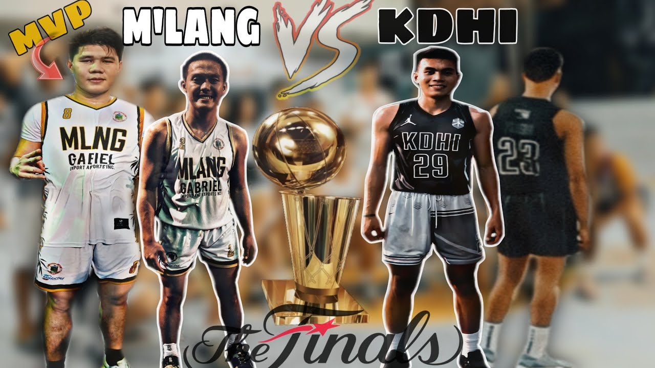 CHAMPIONSHIP GAME🏆 AMAS OPEN COMMERCIAL LEAGUE🏀 M'LANG VS. KDHI - YouTube