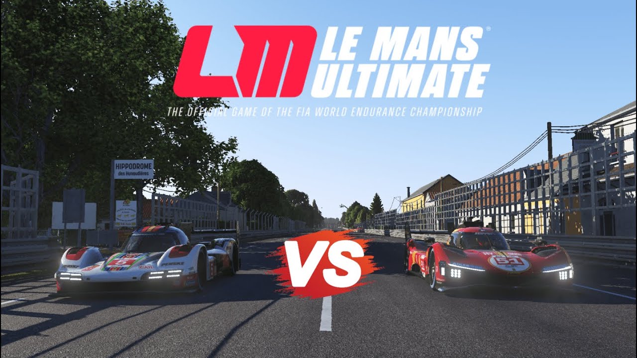 Le Mans Ultimate - Ferrari 499P vs Porsche 963 at Le Mans [Fixed Setup ...