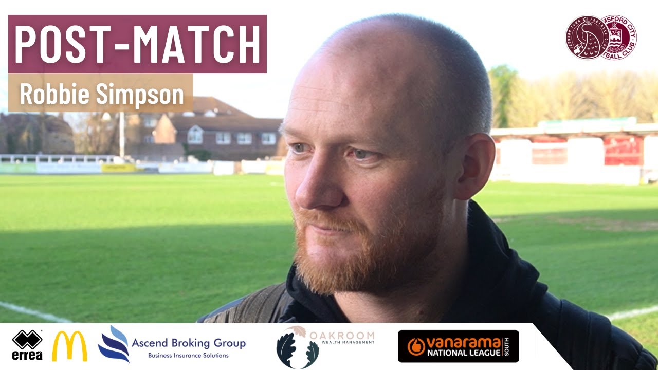 Robbie Simpson post Taunton Town (A) - YouTube