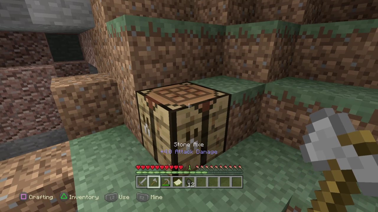 Minecraft: PlayStation®4 Edition Ep.1|Basic Blocks - YouTube