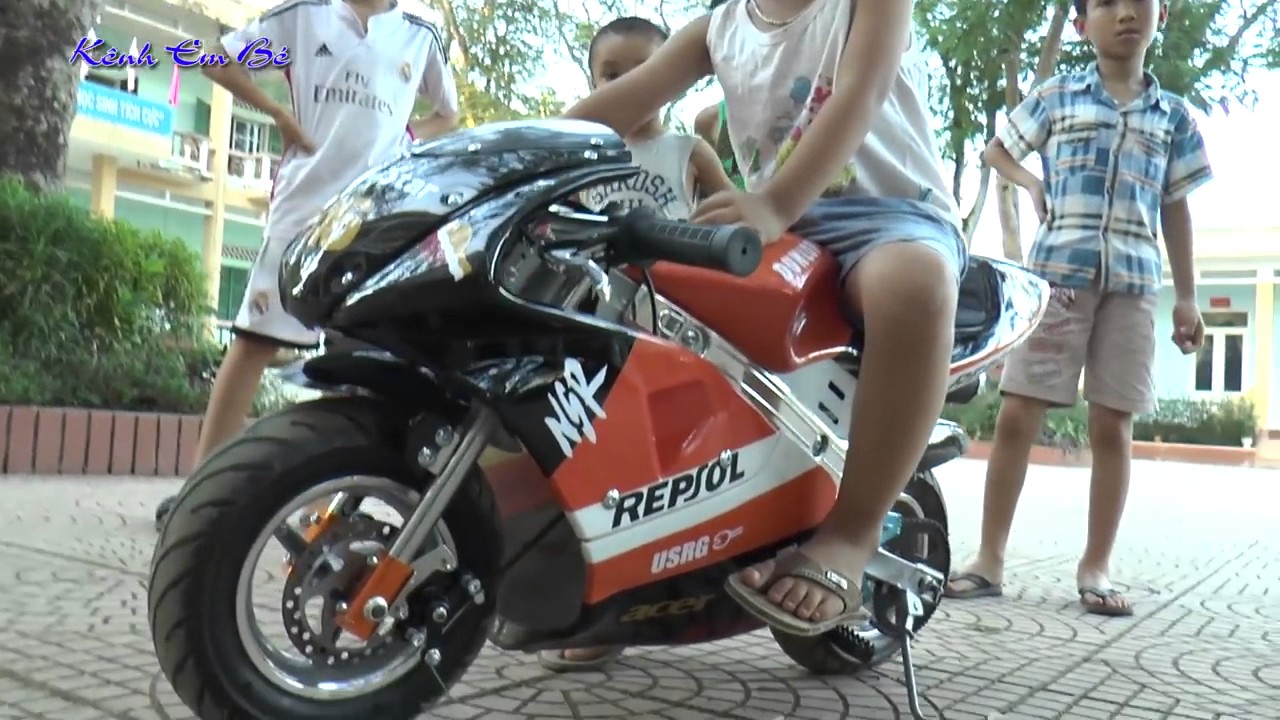 Xe MotoMini 50cc Giá Rẻ tại Thế Giới Xe Độc - YouTube